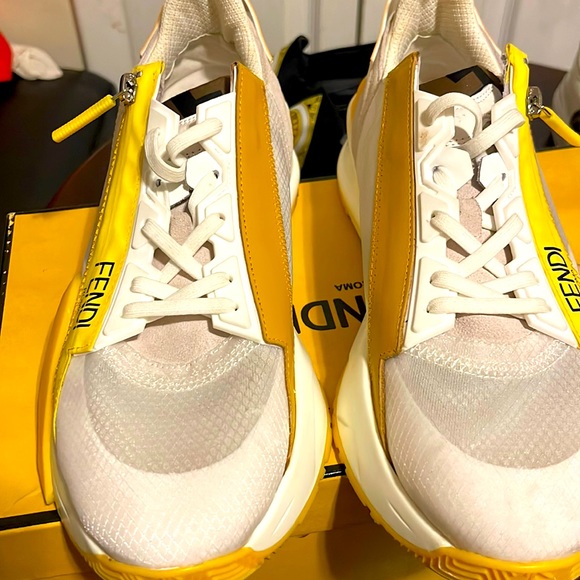 Fendi | Shoes | Fendi Flow Monogram Sneakers | Poshmark